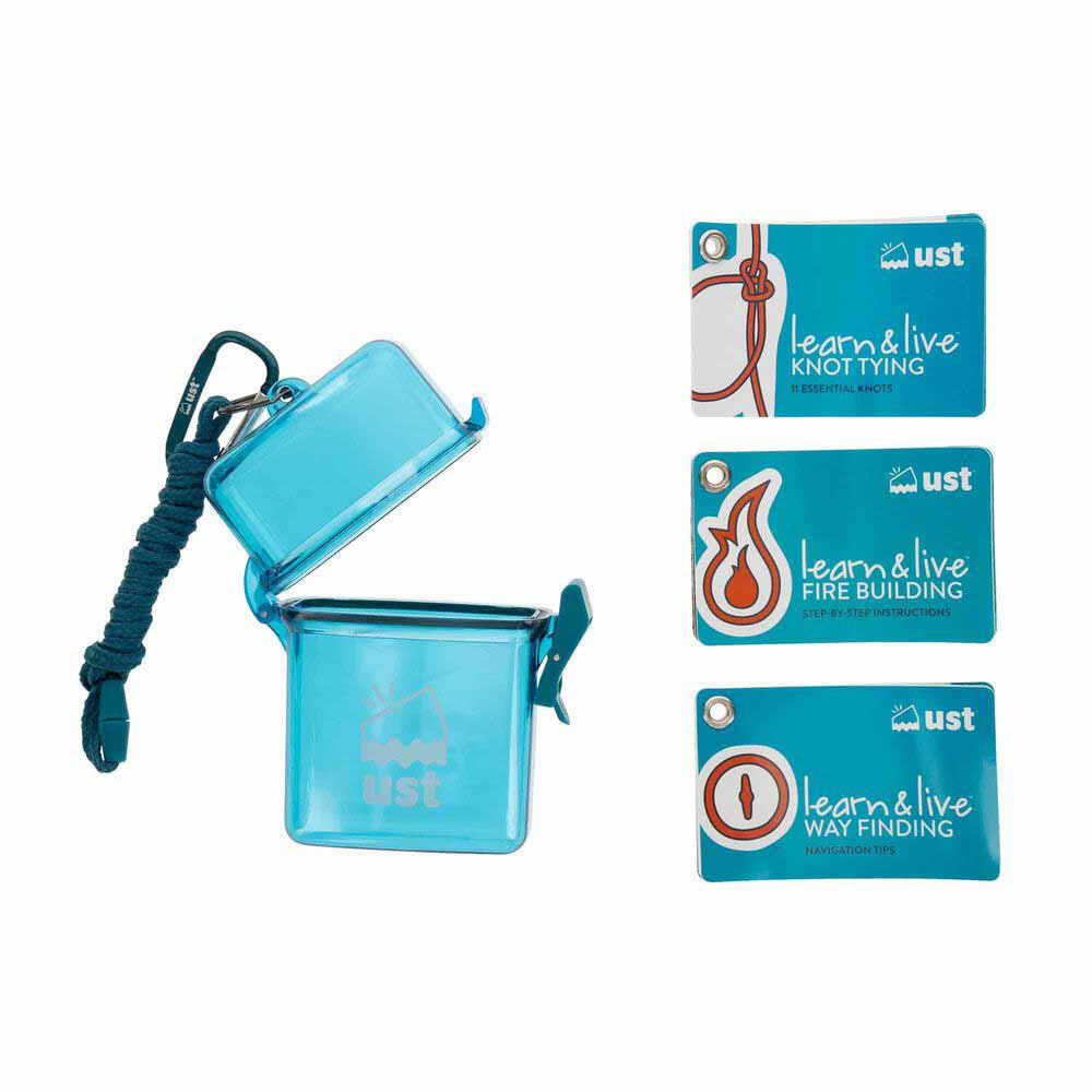 UST Gear Learn & Live Cards - Outdoor Skills Set | Sherper's